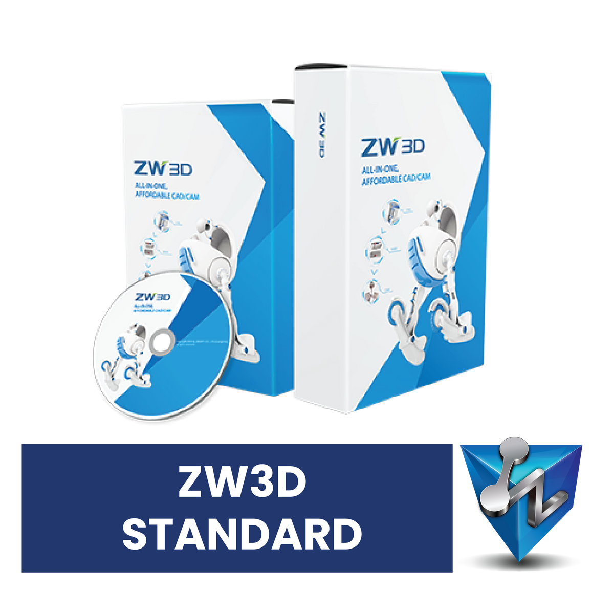 ZW3D Standard - Advanced CAD | Perpetual License | Dream Technology System PLM E-store – Dream ...